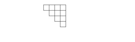 tables generating upper triangles of matrices automatically tex