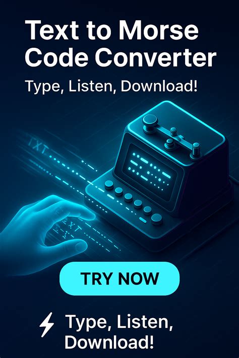 Advanced Morse Code Translator