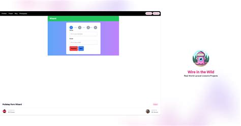 Mulistep Form Wizard Wire In The Wild