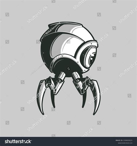 Vector Mecha Robot Inspiration Stock Vector Royalty Free 2194939121