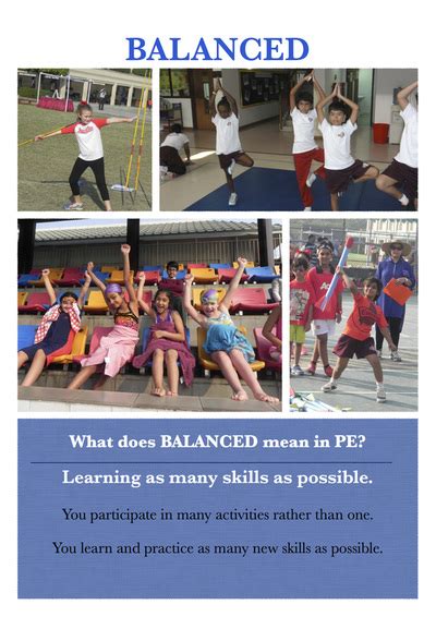 Learner Profile ISD PYP PE