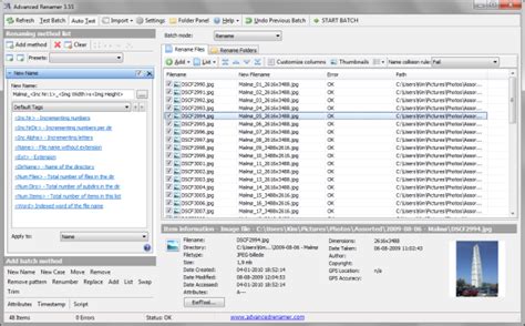 Advanced Renamer Free Software To Batch Rename Files In Windows