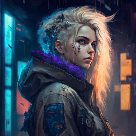 Cyberpunk Girl 2 By Sswizzzzz On Deviantart