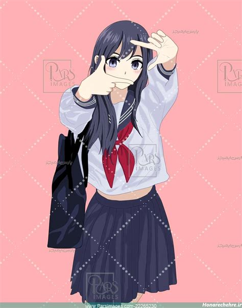 30 عکس از شخصیت انیمه ای دختر با استایل جذاب و شیک