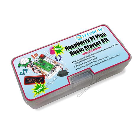 Elecrow Стартовый набор для изучения Raspberry Pi Pico Basic с 25 уроками