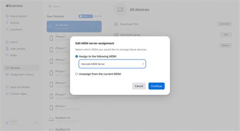 How To Assign Dep Devices To Hexnode Hexnode Help Center