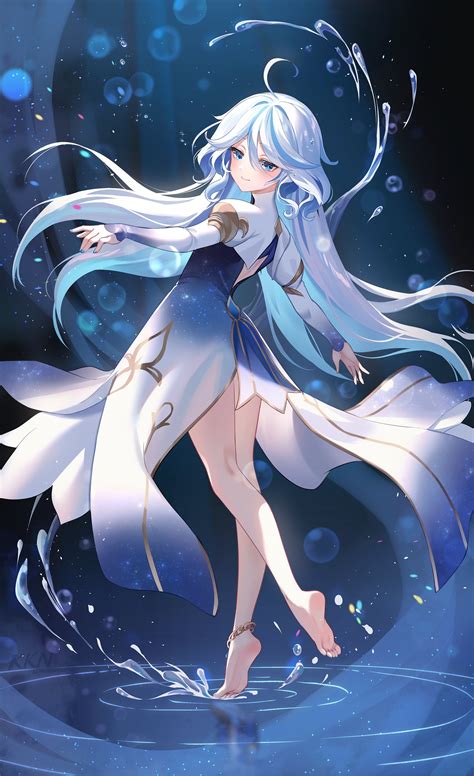 Dancing Focalors By 雲小猫 R Furinamains