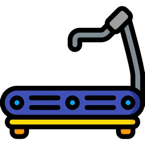 Treadmill Basic Miscellany Lineal Color Icon Treadmill Basic Miscellany Lineal Color Icon