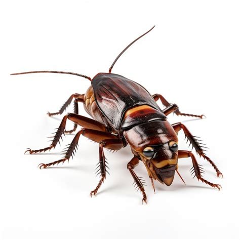 Premium Photo 3d Cockroach Isolated On White Background Realistic