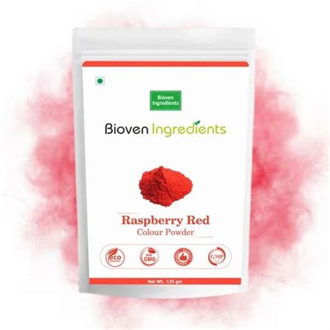 Bioven Ingredients Raspberry Red Colour Powder 125gm At ₹ 119900