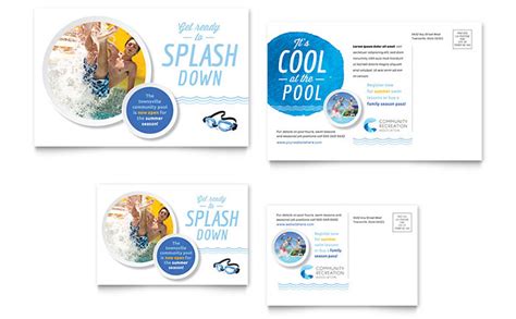 Printable Pool Pass Template