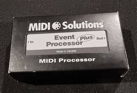 Midi Solutions Event Processor Plus Mint Free Shipping Reverb