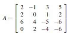 Solved Find A Basis For The Kernel Of The Matrix Hint Chegg Com