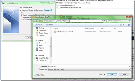 How To Backup And Restore Your Outlook Personal Folder