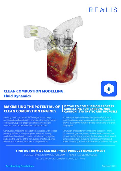 Clean Combustion Modelling Insights Realis Simulation