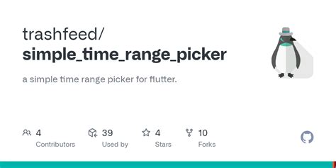 Github Trashfeedsimpletimerangepicker A Simple Time Range Picker For Flutter