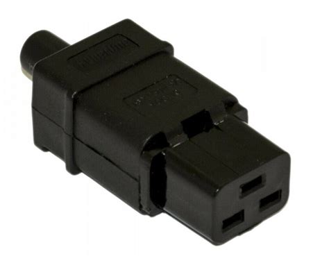 Разъем Hyperline Con Iec320c19 Iec 60320 C19 220В 16a на кабель контакты на винтах — купить по