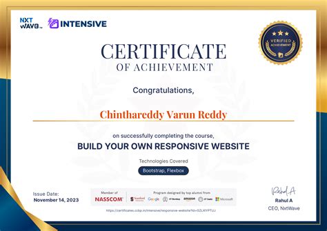 Varun Reddy Chinthareddy Aspiring Full Stack Developer Python Sql