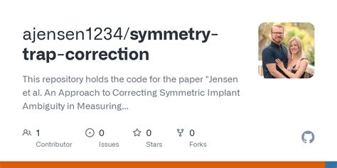 Github Ajensen1234symmetry Trap Correction This Repository Holds