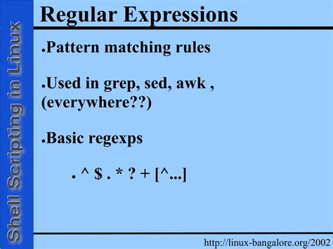 Ppt Shell Scripting In Linux Powerpoint Presentation Free Download