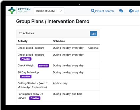 No Code Configuration Tools Pattern Health