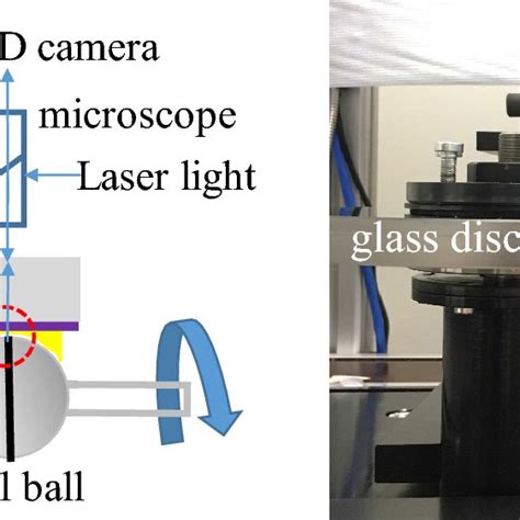 Schematic Of The Principle Of Optical Interferometry For Lubricating Download Scientific