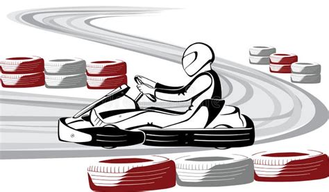 Go Kart Racing Stock Illustrations 397 Go Kart Racing Stock