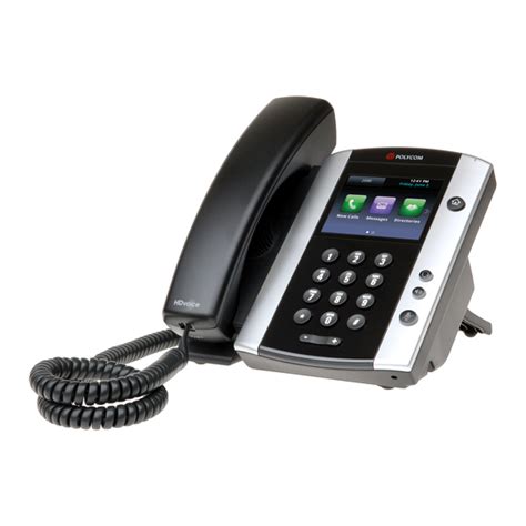 Polycom Vvx500 User Manual Pdf Download Manualslib