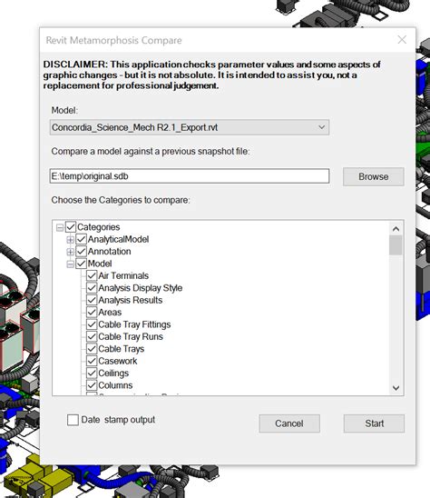 Free Tool To Compare Revit Models And Visualize The Differences Revit News