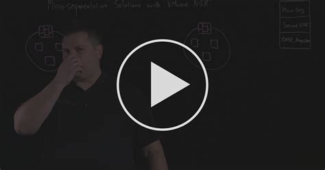 Micro Segmentation Solutions With Vmware Nsx Security Solutions With