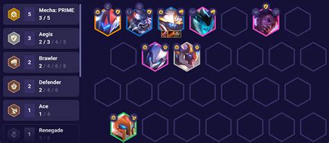 TFT Mecha Prime Aegis Comp Guide Set Ranked Hyper Roll Zathong