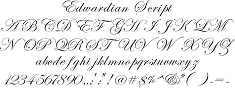 Edwardian Script Font Free