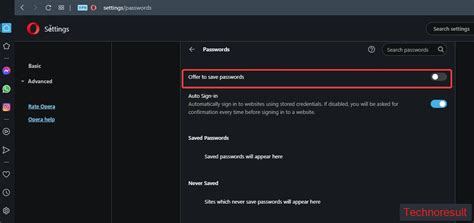 How To Disable The Save Password Prompt In Browsers Technoresult