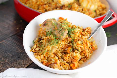 Russian Plova One Pot Chicken And Rice Recipe Girl And The Kitchen