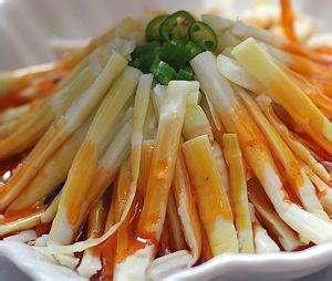安徽特色菜質嫩味鮮問政山筍 每日頭條