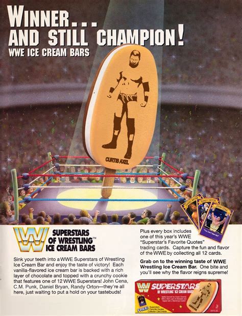 The Holidaze Wwe Ice Cream Bars