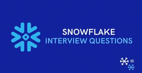 Top Snowflake Interview Questions Thinketl