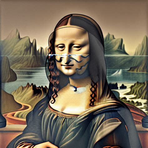 Mona Lisa Drinking Wine · Creative Fabrica