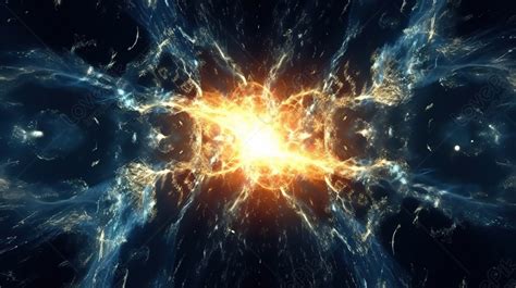 프랙탈 에너지와 공간에서 터지는 전기 입자의 생동감 있고 활력 넘치는 3d 렌더링 개념 디지털 디자인 배경 에너지 배경 데이터 네트워크 배경 이미지 Hd 디지털