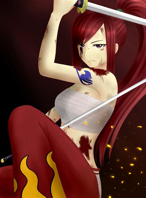 Erza Scarlet Fan Art By Kshagl On Deviantart