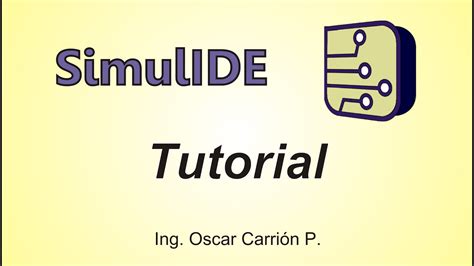 Tutorial Simulide Youtube