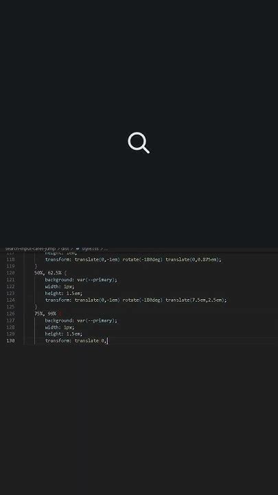 Search Input Design😍programming Coding Css Htmlcss Shorts