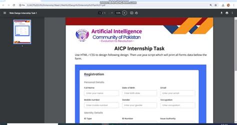 [video] insherah gul on linkedin aicp webdesign development html css javascript week1task…