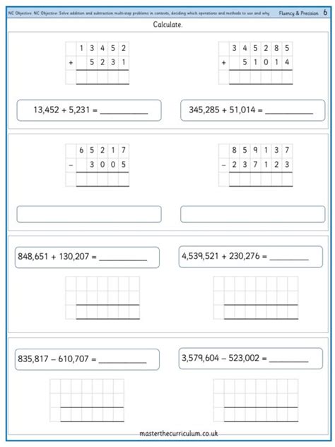 Solve Addition And Subtraction Multi Step Problems In Contexts Deciding Which Operations And