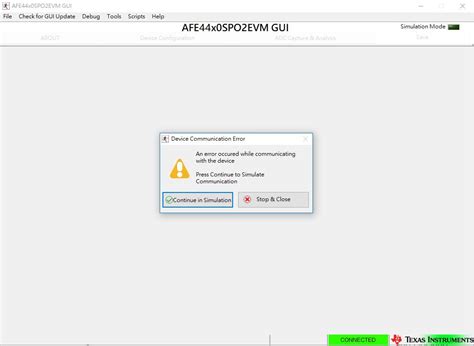 Afe4490spo2evm Usb Connection Problem When Installing Afe4490evm On A