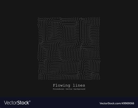 Abstract Line Matrix Pattern Noise Flow Dynamic Vector Image