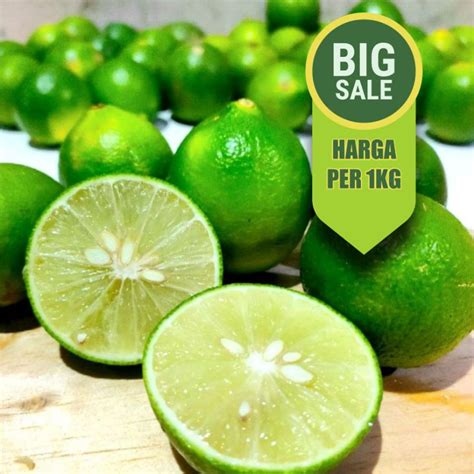 Jual Jeruk Nipis Buah Segar 1 KG Jeruk Grosir Surabaya Shopee Indonesia
