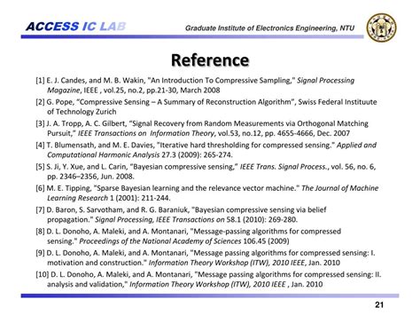 Ppt Reconstruction Algorithms For Compressive Sensing Ii Powerpoint Presentation Id 1860956