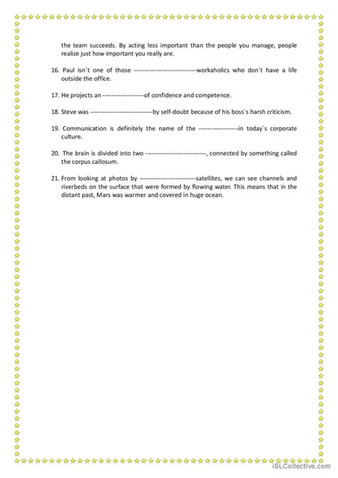 English ESL Worksheets Activities For Distance Learning And Physical Classrooms X100381