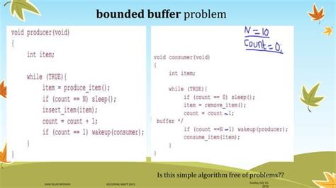 Process Synchronization In Operating System PPT